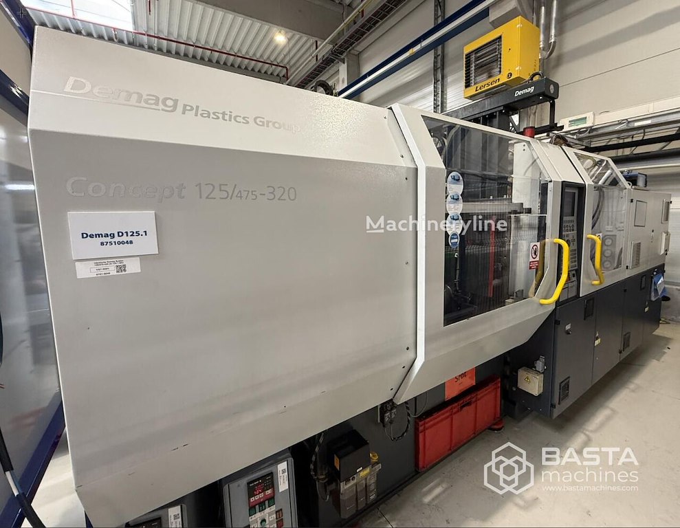 Demag Concept 125/475-320 mašina za brizganje plastike