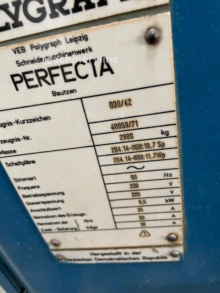 Perfecta D30/42 Three Knife Trimmer ostale štamparske mašine