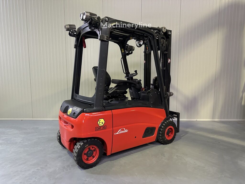 Linde E 16 PL - 386 - Atex Proplan EX 2G / Zone 1 !! NEW battery !! električni viljuškar