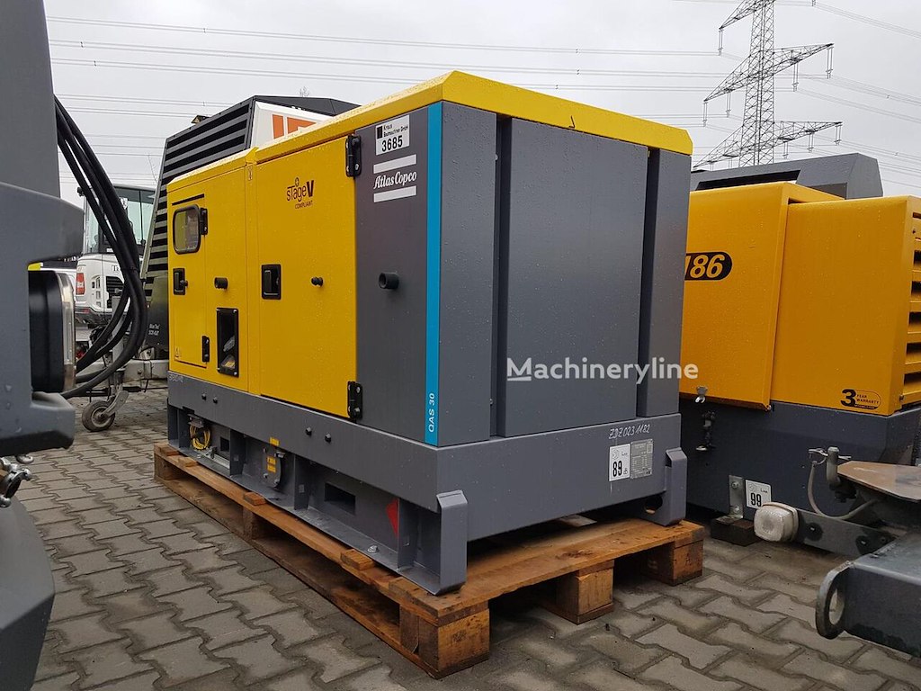 Atlas Copco QAS 30 diesel generator