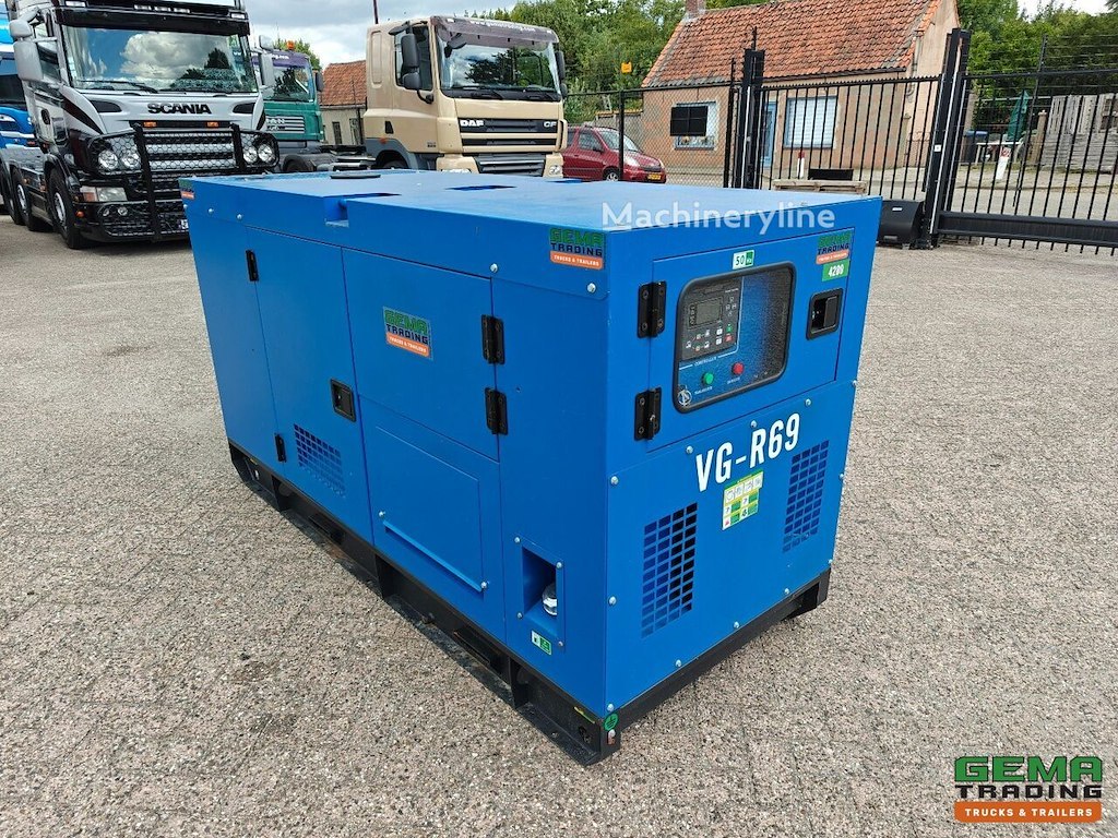 VG Volz VG-R69 Diesel Generator 50KW / 62.5 KVA - 50Hz - 400V - New