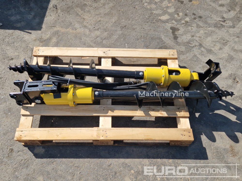 Prodaje se T200 Auger to suit 1 Ton Mini Excavator (2 of) burgiju za zemlju na aukciji