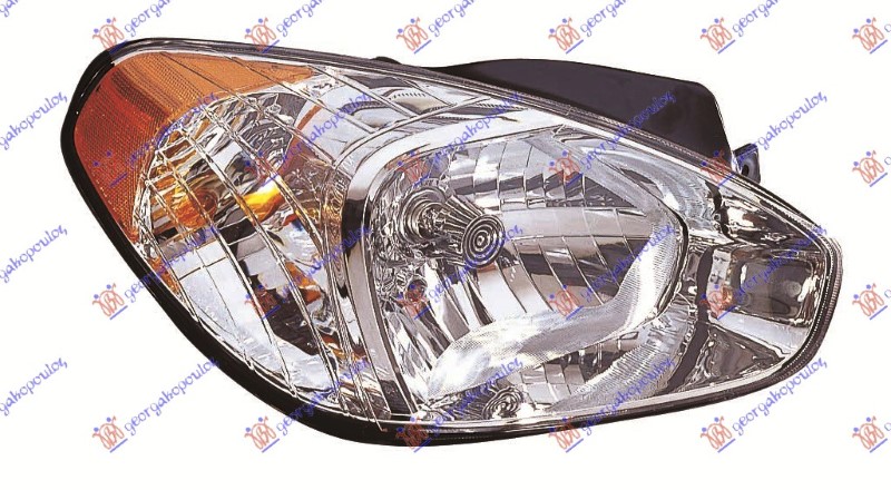 FAR ELEKTRICNI (TURSKA) Desna str. HYUNDAI ACCENT SDN (2006-2011) (OEM: 92102-1E040, 92102-1E088, 921021E040)