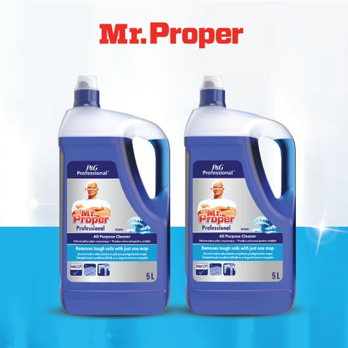 Mr. Proper Professional sredstvo za čišćenje podova Ocean 5 lt x2 XXL