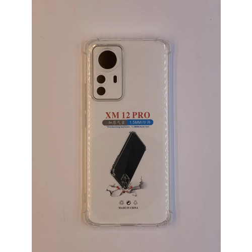 Maska za Xiaomi 12 Pro 5G transparent sa ojačanim ivicama