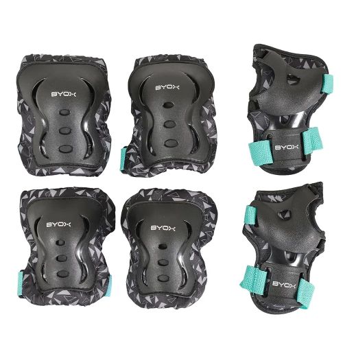 BYOX Zaštitnici za zglobove Dazzle M 25-50kg – Turquise