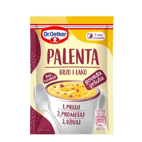 Dr.Oetker Instant palenta sa goveđom pršutom 55g