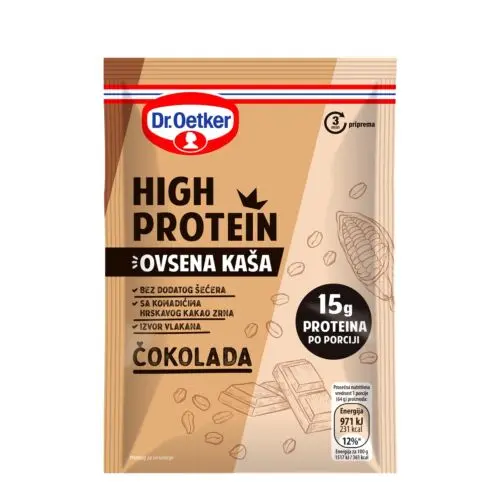 Dr.Oetker Proteinska ovsena kaša čokolada 64g