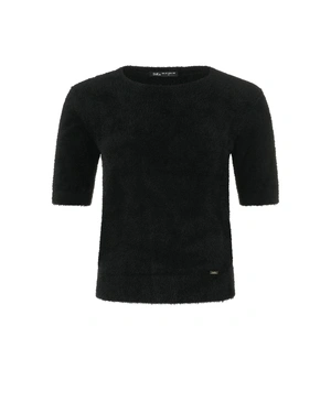 CRNA PAHULJASTA BLUZA