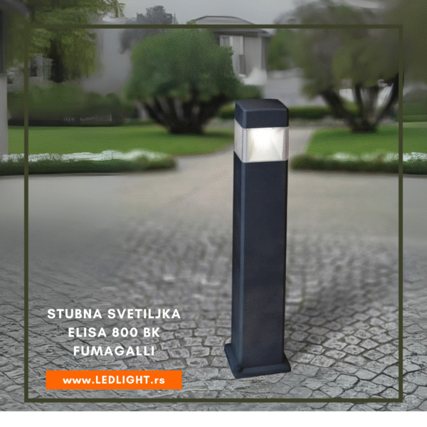 Stubna svetiljka ELISA 800 BK Fumagalli
