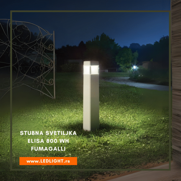 Stubna svetiljka ELISA 800 WH Fumagalli