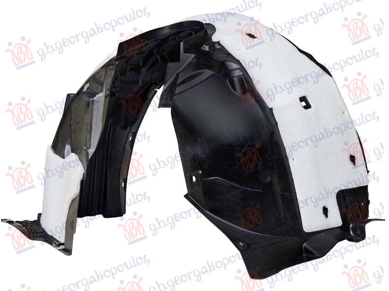 POTKRILO PLASTICNO (HIBRID) (SA ZVUCNOM IZOLACIJOM) (A KVALITET) Desna str. PEUGEOT 208 II (2023-) (OEM: 9859564080)