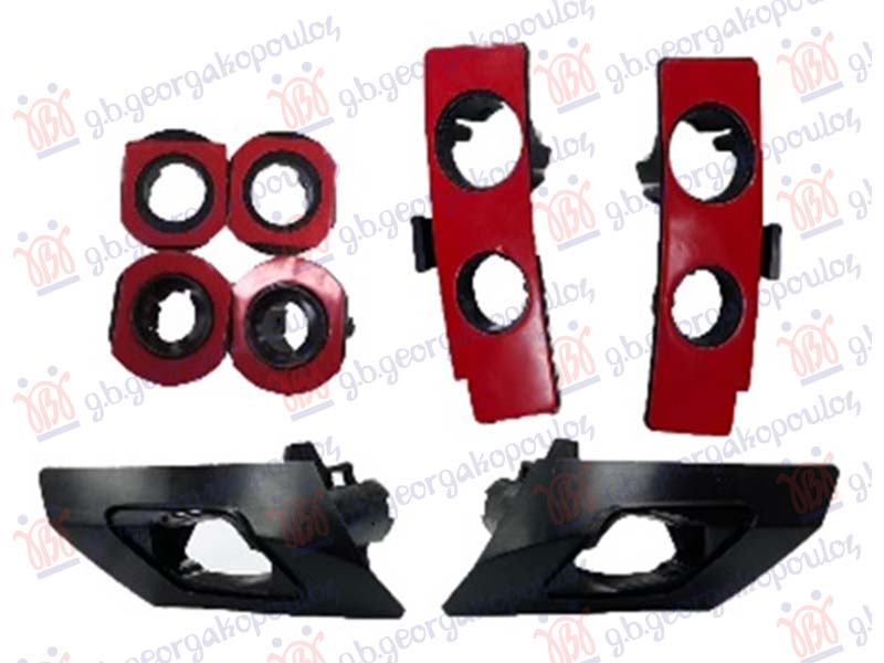 NOSAC SENZORA PREDNJEG BRANIKA (SET 4 KOM) BMW SERIES 4 (F32/36/33/)COUPE/GR.COUPE/CAB. (2014-2020) (OEM: 51118065982)