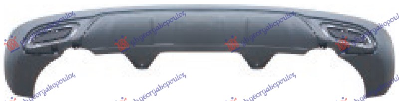 SPOJLER ZADNJEG BRANIKA MG ZS (2021-2024) (OEM: 10639342)