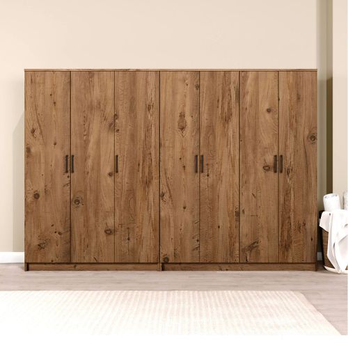 Kardelen 1600-117 Atlantic Pine Wardrobe