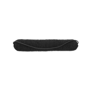EUROSTIL Umetak za punđu Ravni sa gumom Nylon 21 cm – Crni