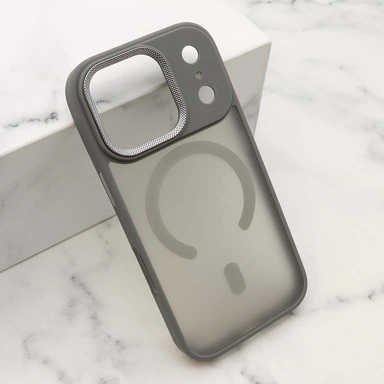 Maska SILKY MagSafe II za iPhone 17 Pro (6.3) siva