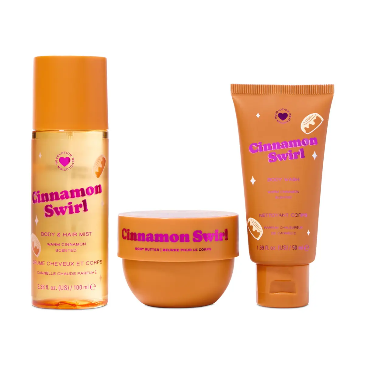 Set za negu tela – Cinnamon Swirl