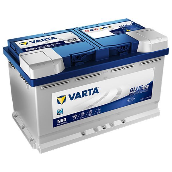 Varta Akumulator za automobile Blue Dynamic EFB 12 V 80 AhID: EK000752352