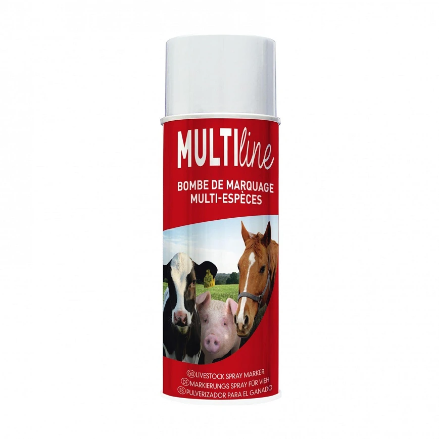 Sprej za obeležavanje 500ml crveni Multiline