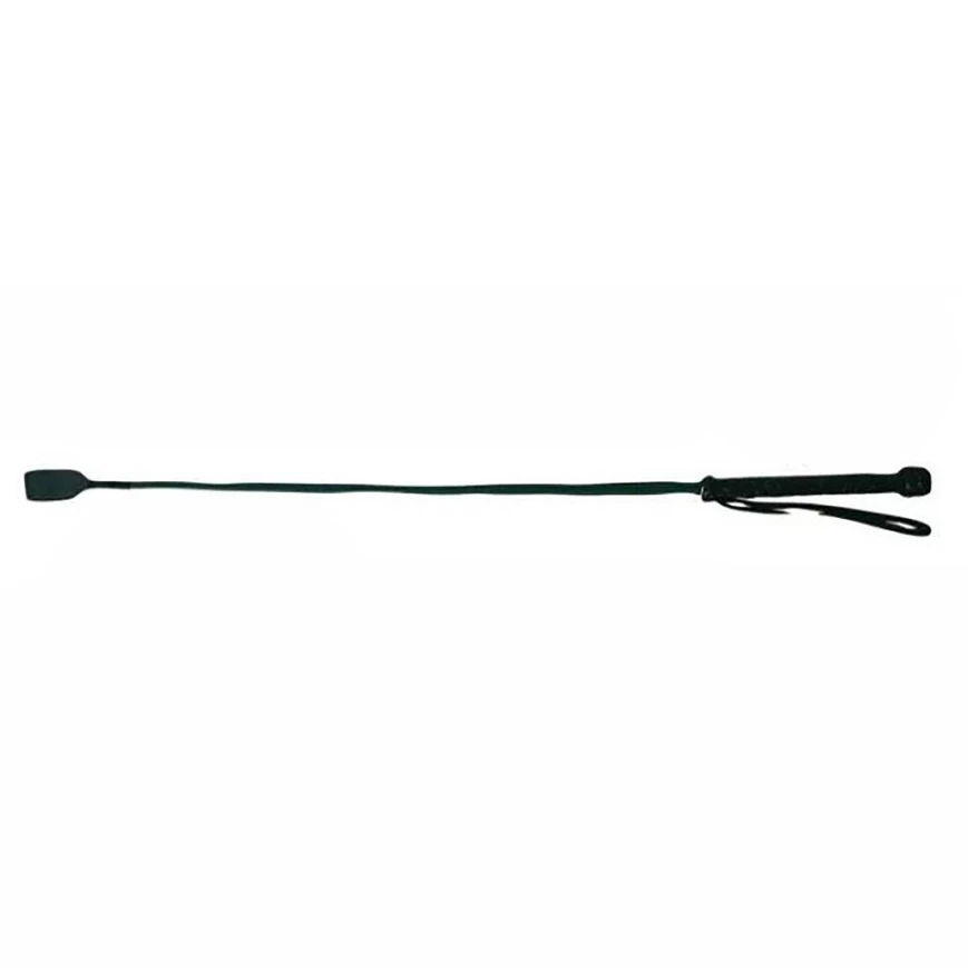 Bič za konje za dresuru 70cm kožni crni