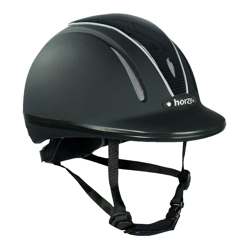 Kaciga za jahanje crna 48 - 53 cm Pacific