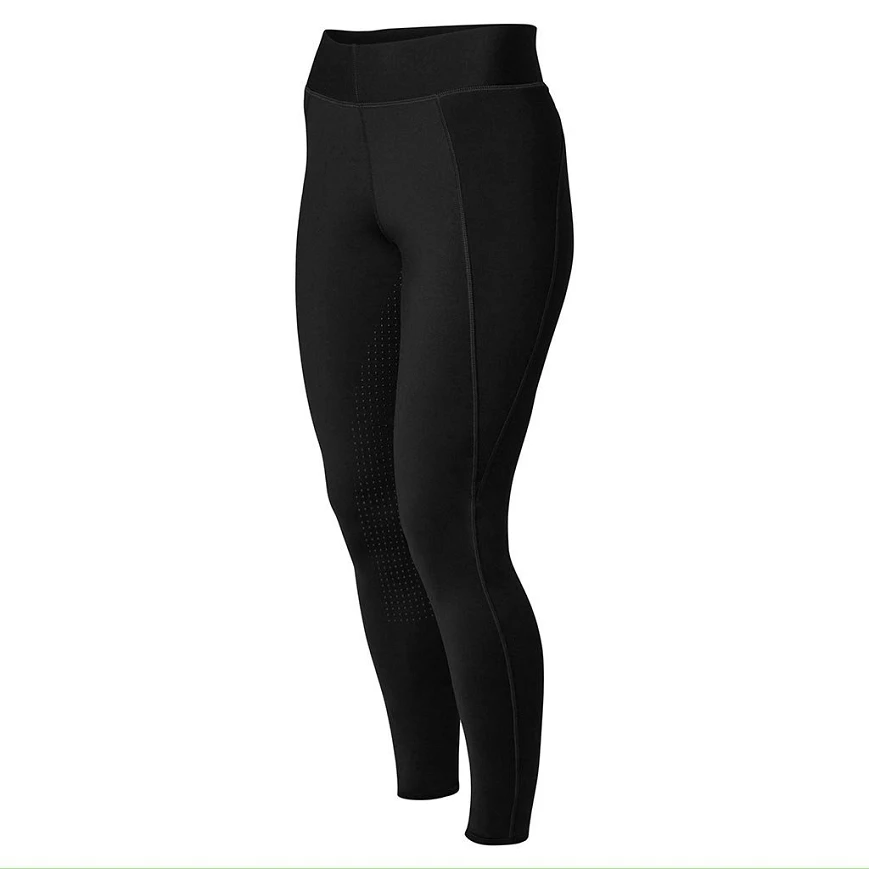 Pantalone za jahanje ženske crne 34 Finntack