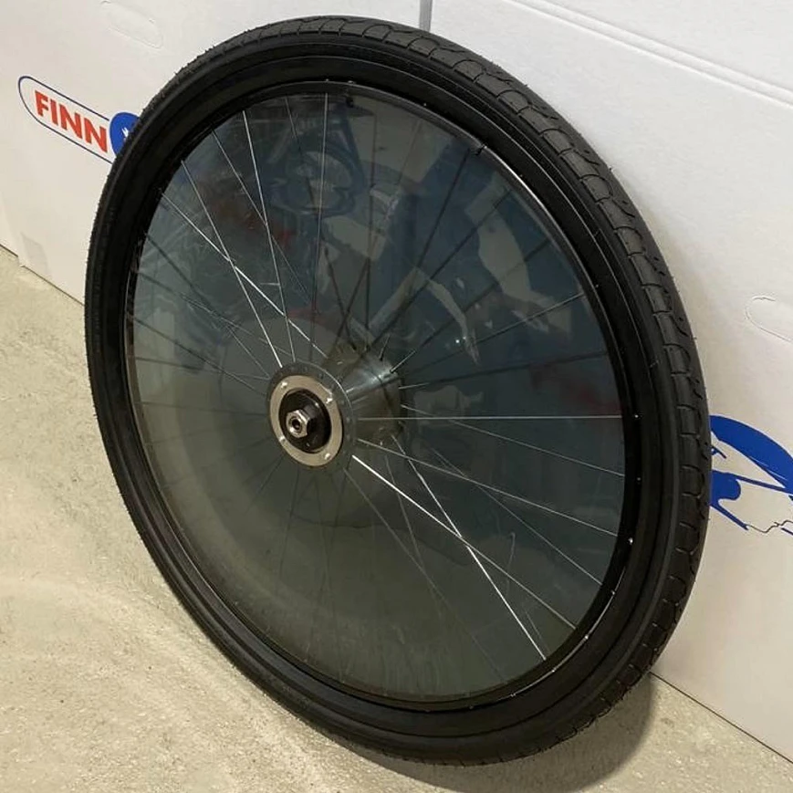 Točkovi za sulke 28" sa crnom pvc zaštitom Finntack