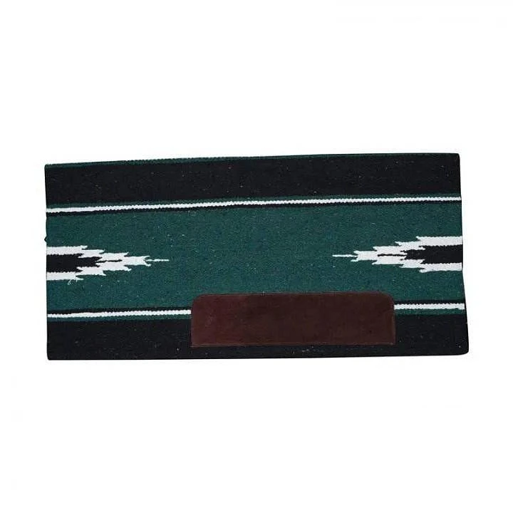 Western podsedlo za konje zeleni 30x60cm
