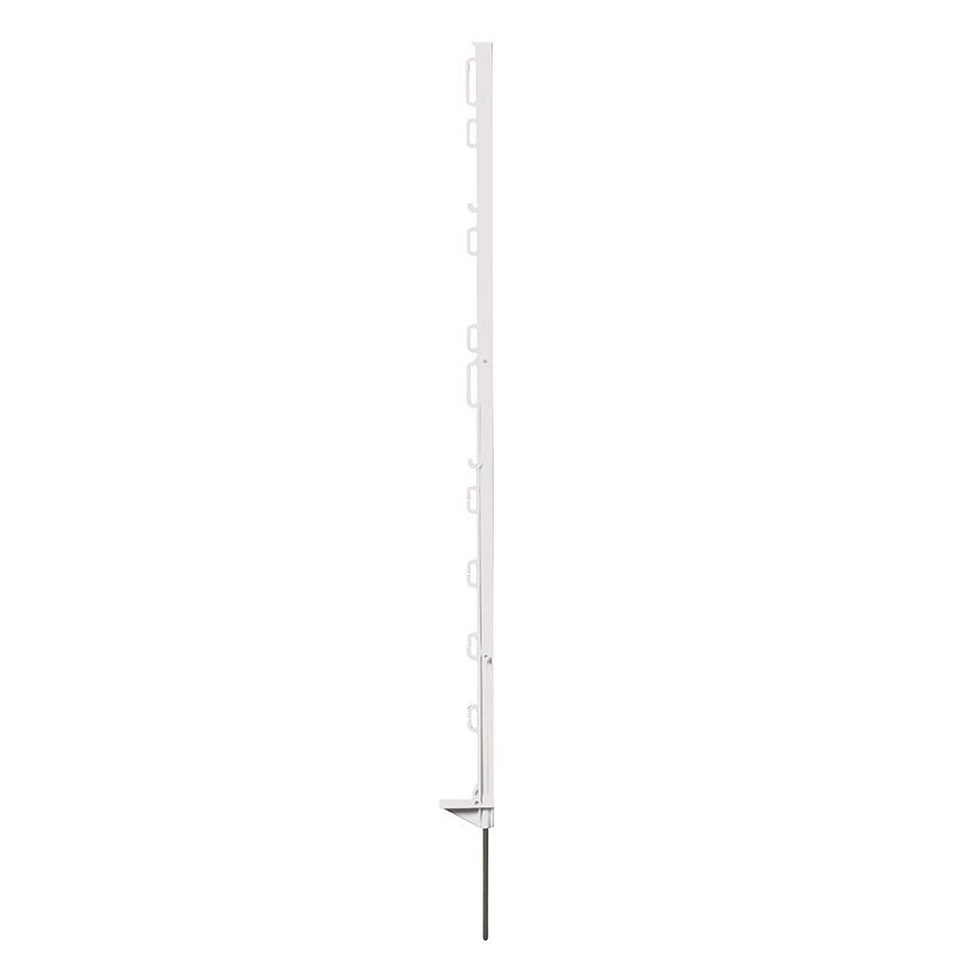 Štapić stub za električnog pastira 105cm beli 10/1