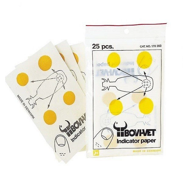Mastitis indikator papirni test