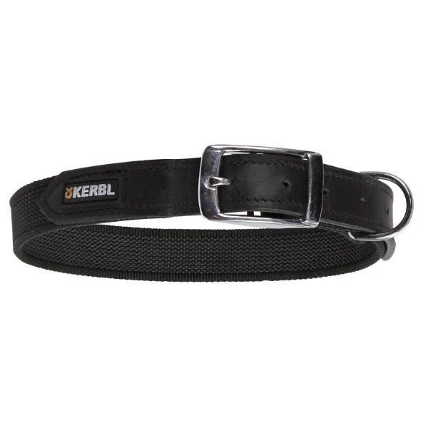 Ogrlica za pse 33-39cm 20mm crna