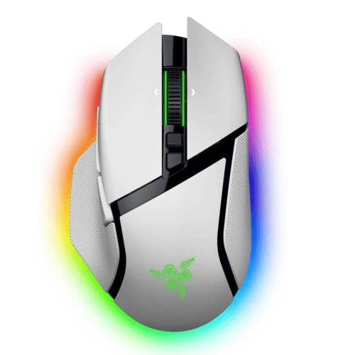 Basilisk V3 Pro 35K - Ergonomic Wireless Gaming Mouse - White Edition