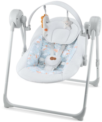 Kinderkraft Swingee ljuljaška za bebe do 9kg Grey