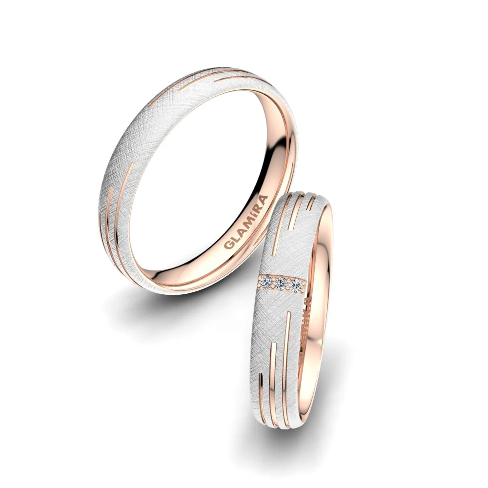 Venčani prsten Shimmering Road 4 mm