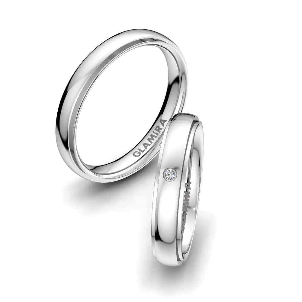 Venčani prsten Alluring Tear 4 mm