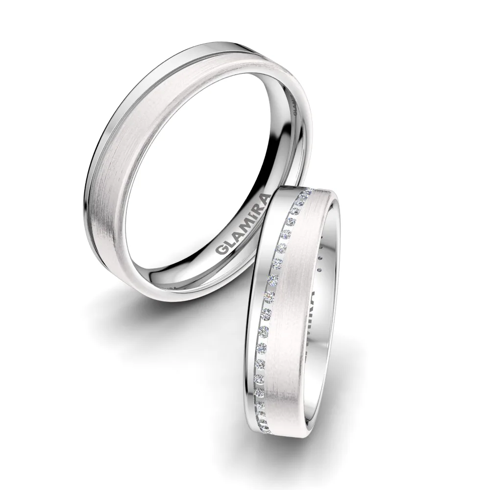 Venčani prsten Elegant Aura 5 mm