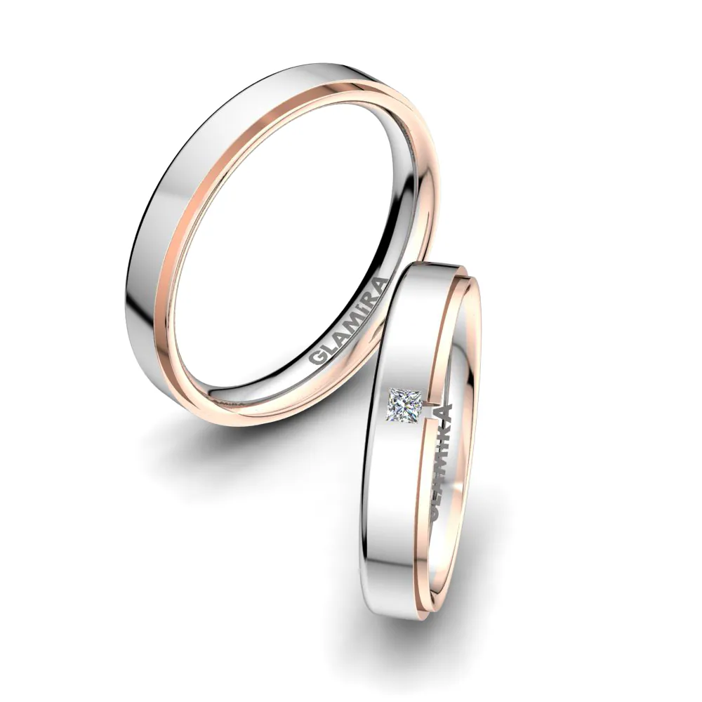 Venčani prsten Charming Glow 4 mm
