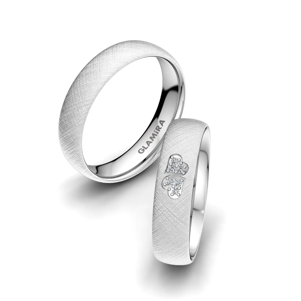 Parove prsten Adore Spin 5 mm