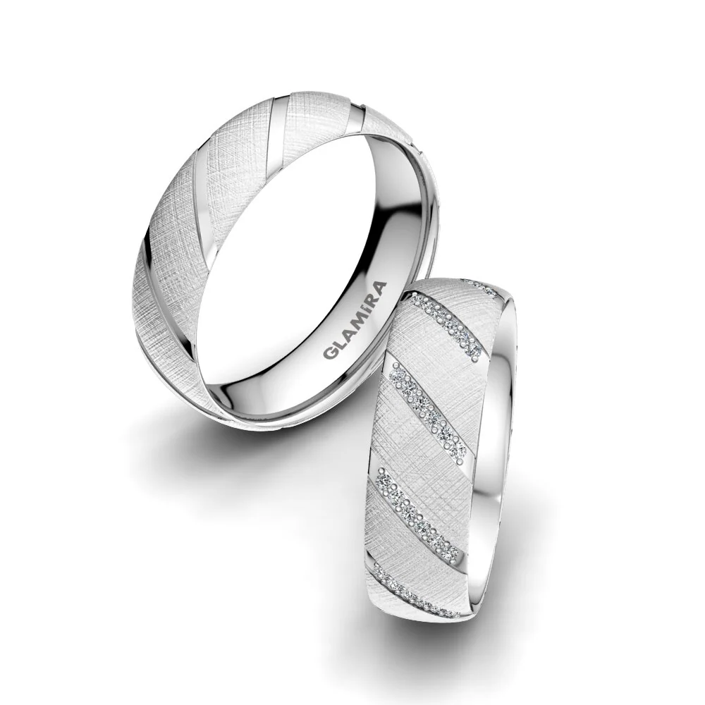 Venčani prsten Attractive Love 6 mm