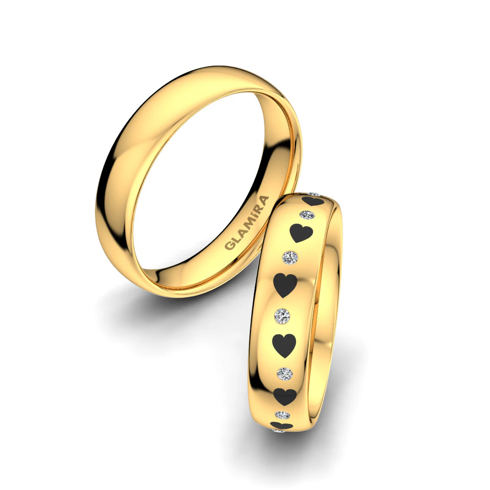 Parove prsten Golden Cover 5 mm