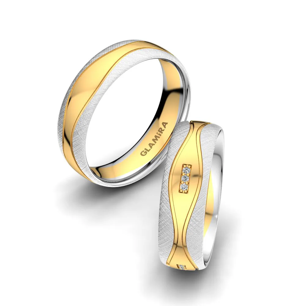 Venčani prsten Heavenly Star 6 mm