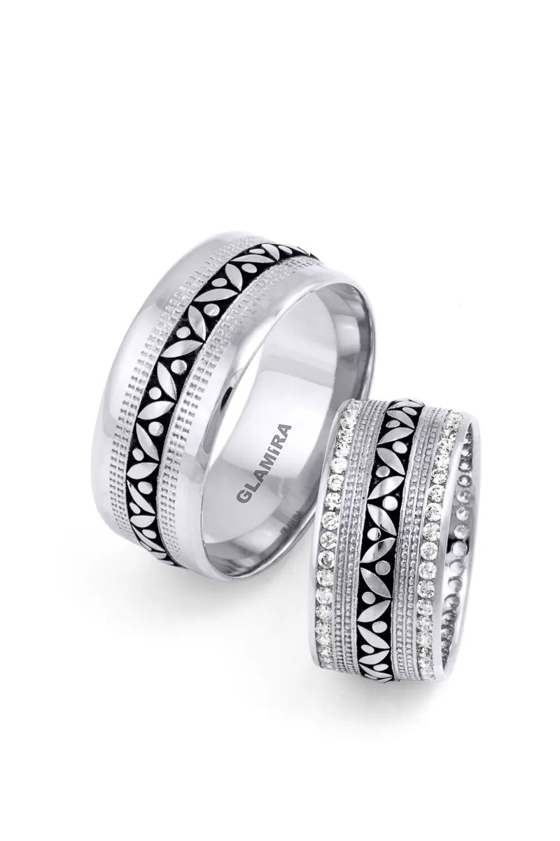 Venčani prsten Ornate Sleek Basic