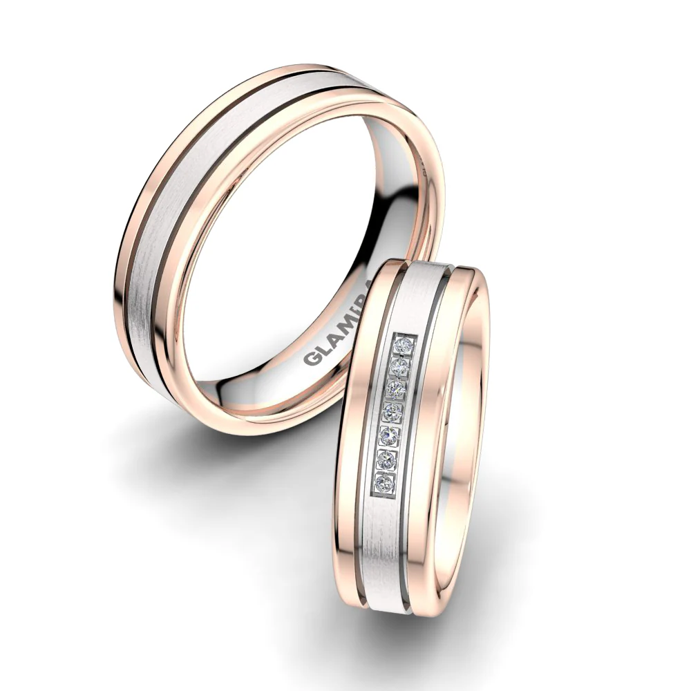 Venčani prsten Bright Harmony 6mm