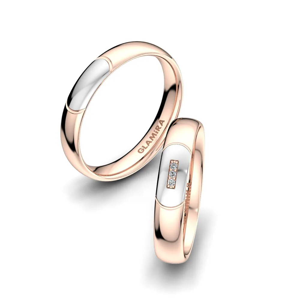 Venčani prsten Charming Queen 4 mm