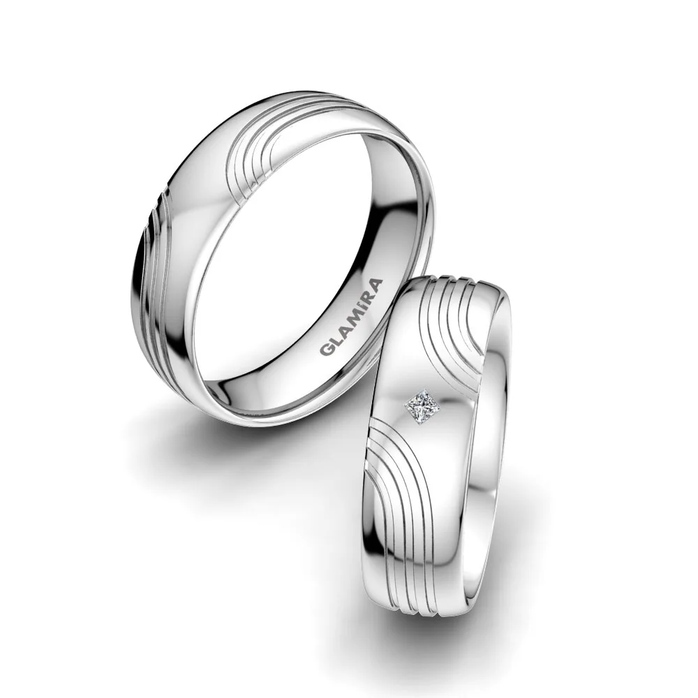 Venčani prsten Alluring Twist 6 mm