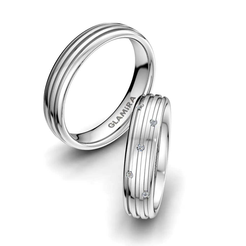 Venčani prsten Charming Beauty 5mm