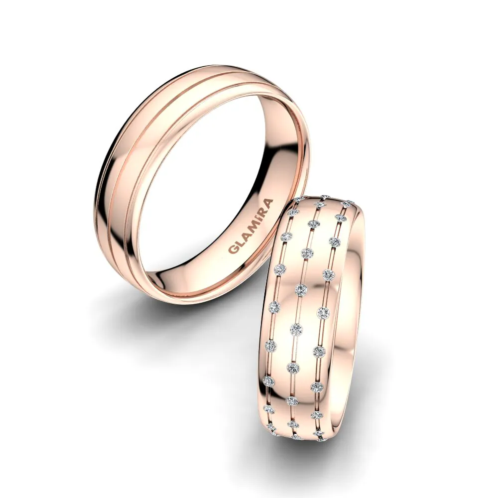 Venčani prsten Romantic Harmony 6 mm