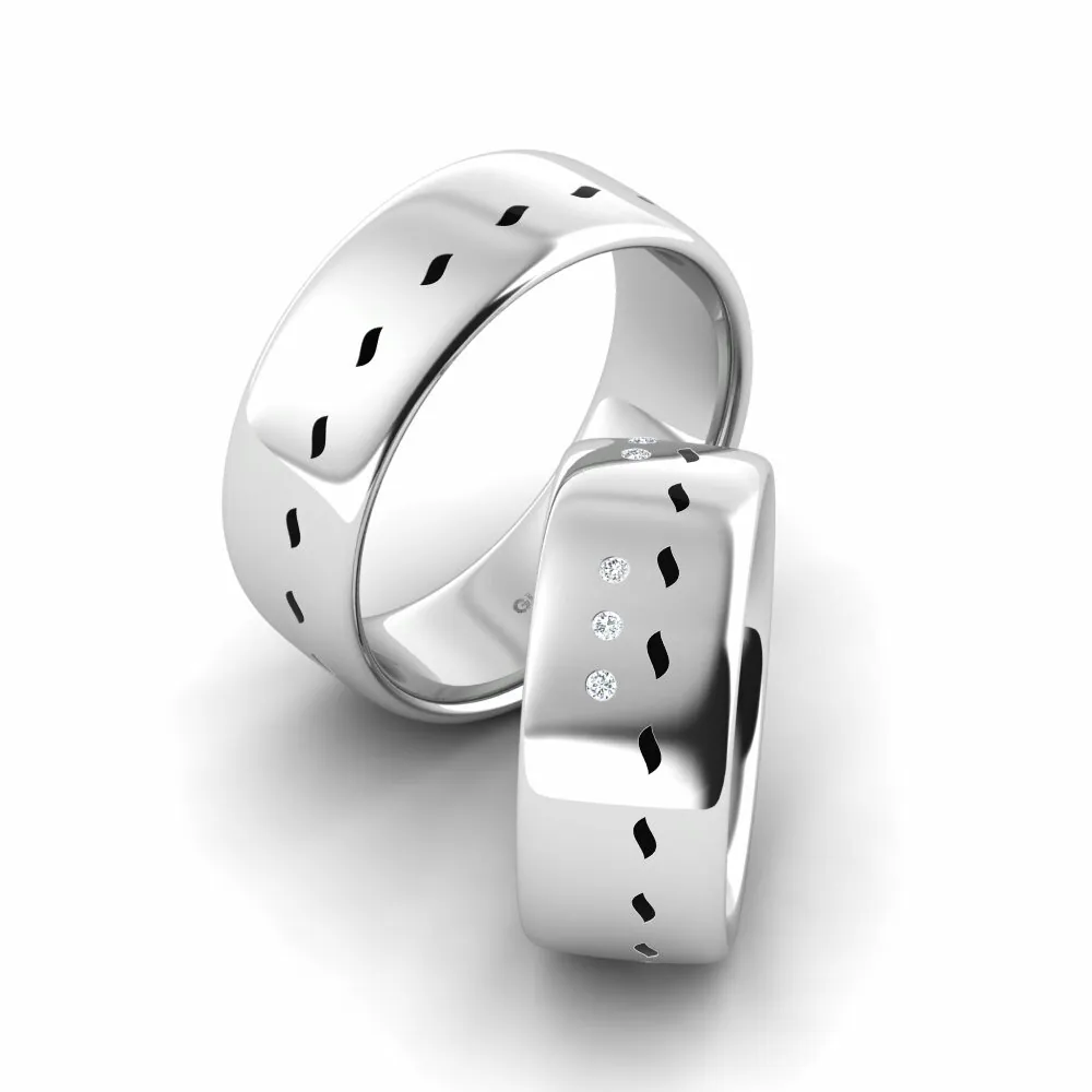 Venčani prsten Cute Structure 8.0 mm