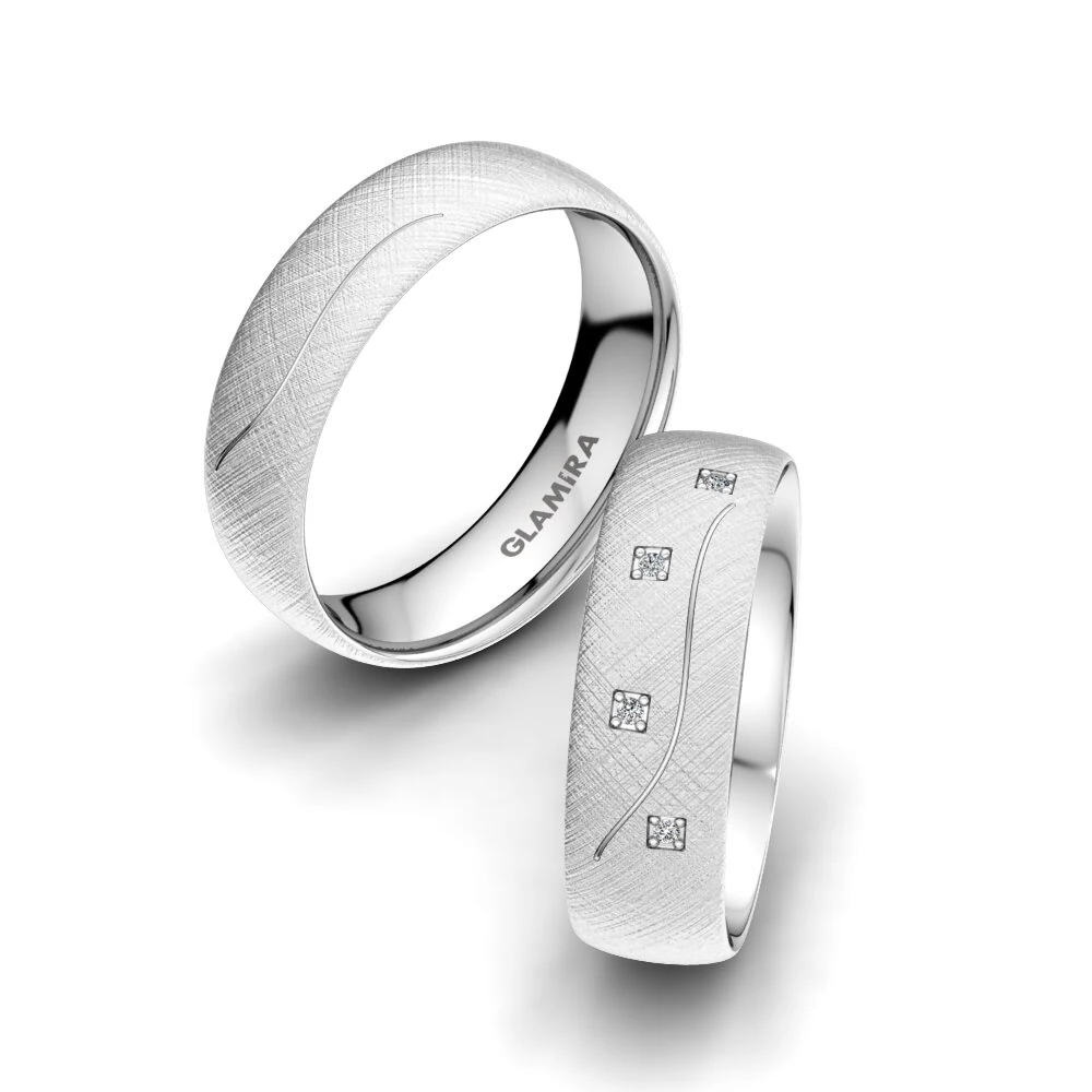 Venčani prsten Brilliant Touch 6 mm